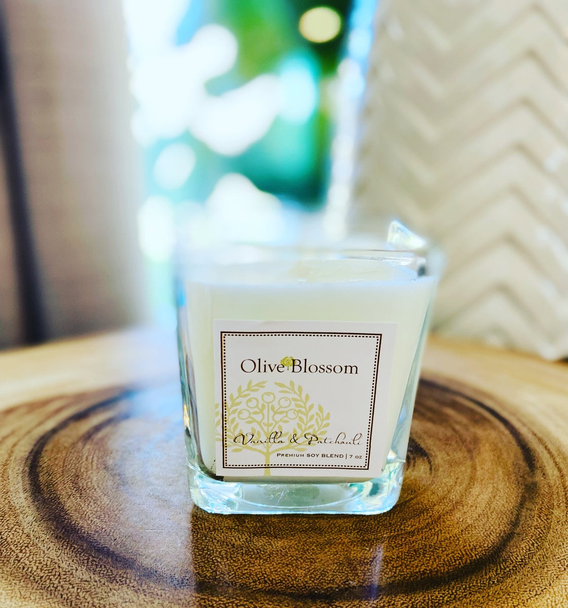 VANILLA & PATCHOULI | CANDLE – Olive Blossom